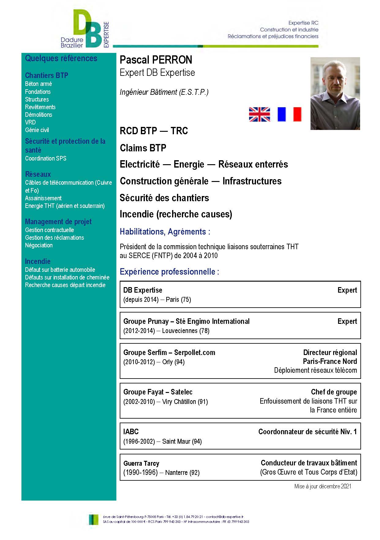 DB Expertise | Pascal Perron